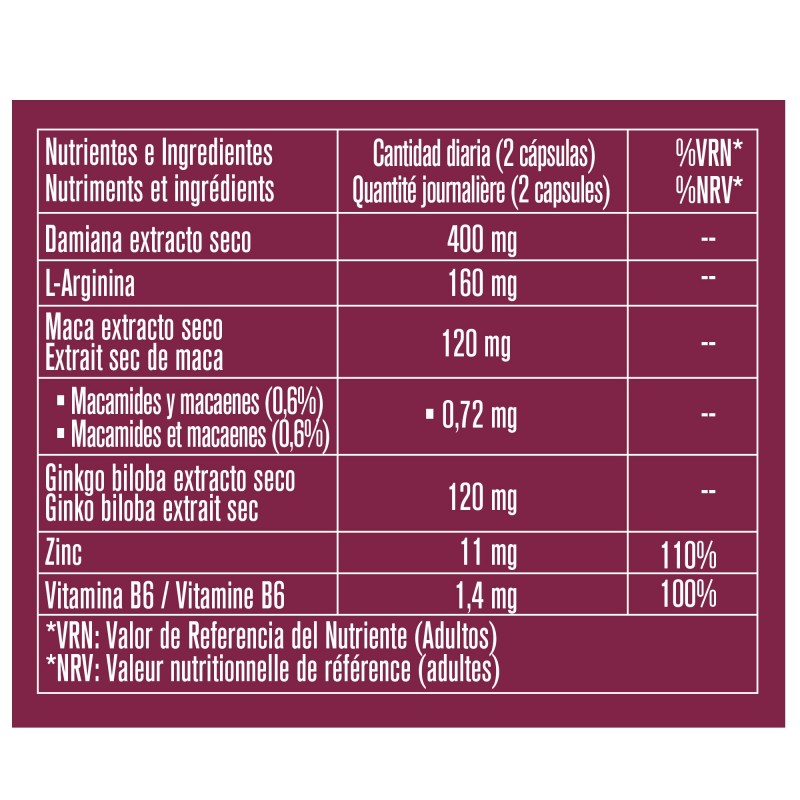 VIGOR PLUS 30 CAPSULAS